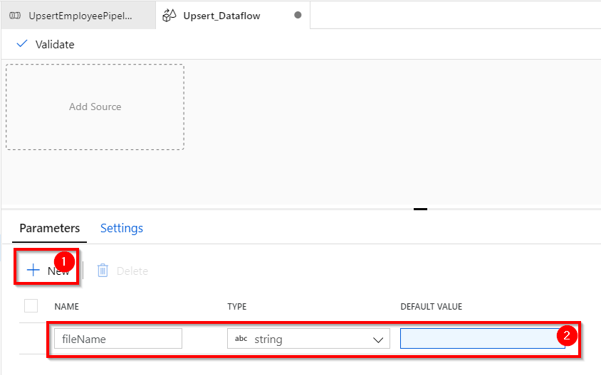 Azure Data Factory Implement Upsert Using Dataflow Alter Row